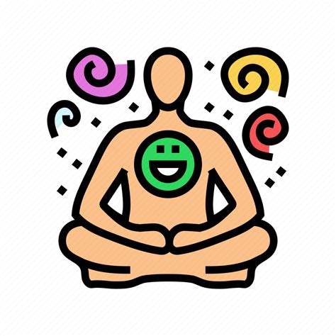 Visualization Meditation Yoga Relax Zen Lotus Icon Download On