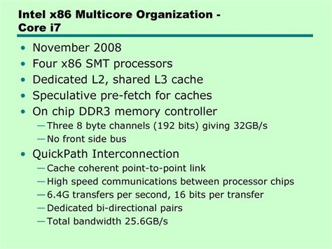 UNIT PART Multicore Computers Ppt Download