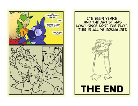 Rule 34 4 Fingers Anthro Avian Balls Beak Bird Blonde Hair Blue Body