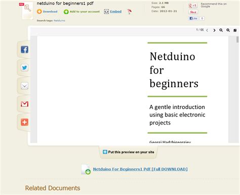 Libro Gratuito Netduino For Beginners Soloelectronicos