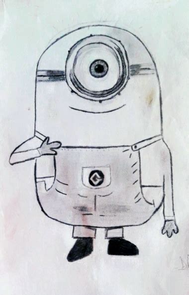 Minions Pencil Drawing