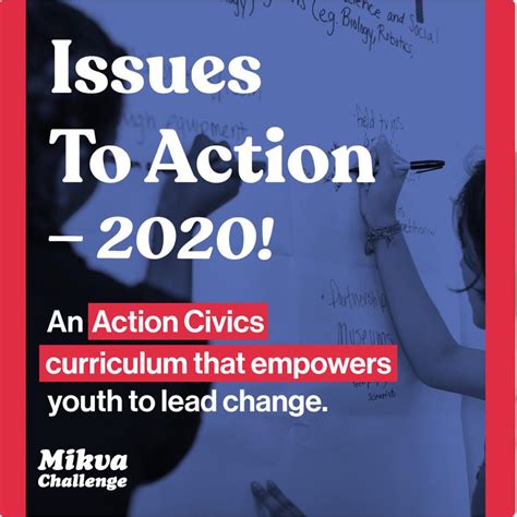 Mikva Challenge Ca Action Civics For All Youth Home Facebook