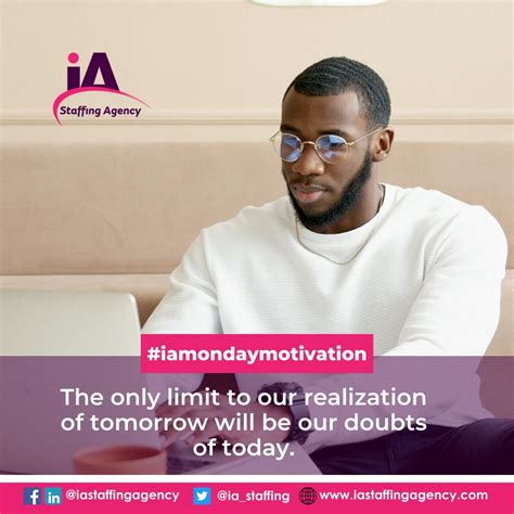 Ia Staffing Agency On Linkedin Mondaymotivation Mondayvibes
