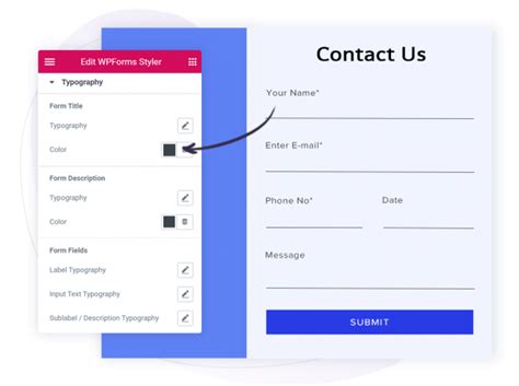 Elementor WPForms Styler Widget Ultimate Addons For Elementor