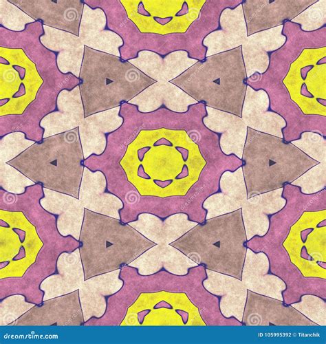 Abstract Geometry Mosaic Illustration Stock Illustration Illustration Of Geometric Mosaic