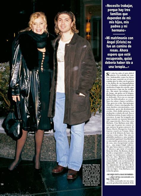 Cuando Bárbara Rey y Ángel Cristo Jr eran inseparables