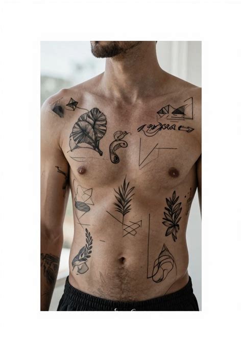 14 Unique Sketch Style Chest Tattoo Ideas For Men Tattoo Radar