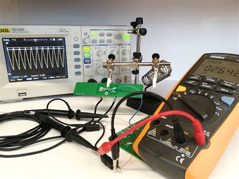 Capacitance Measurement Circuit Investigation Setup A Rigol Ds1052e Download Scientific
