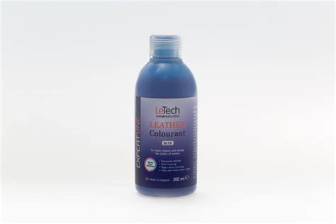 Покрывная краска для кожи LeTech Leather Colourant, цвет синий — купить ...