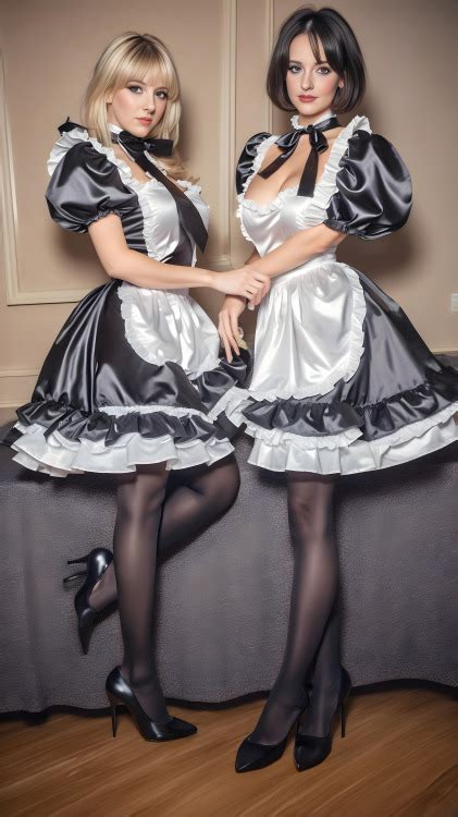 Satin Uniform Girls Tumbex