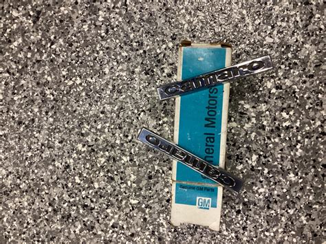 Sold Nos 1967 Camaro Emblems The Supercar Registry