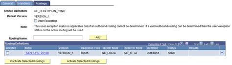 Adding Routing Definitions