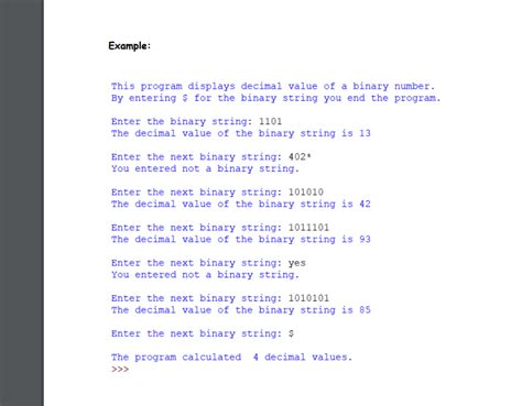 solved problem binary to decimal binary to decimal