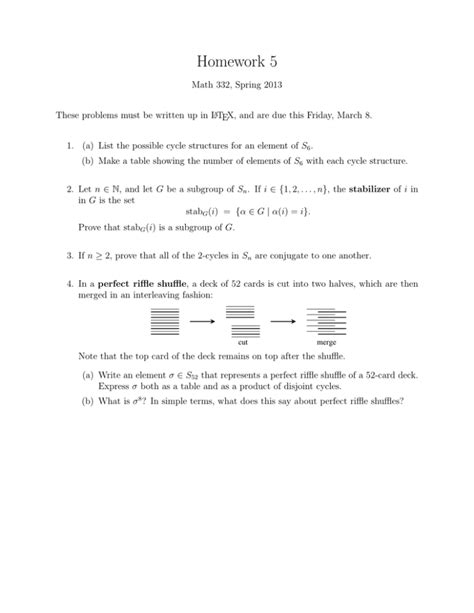 Homework