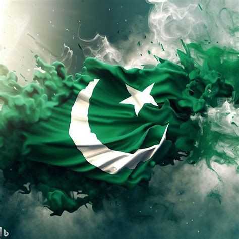 Pakistan Flag Art