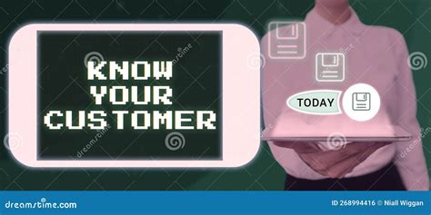 Text Caption Presenting Know Your Customer Business Showcase Marketing Creating A Poll Improve