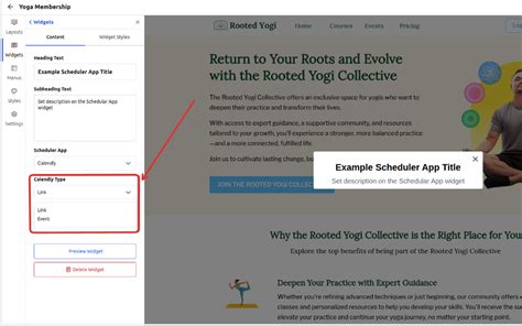 Calendly Integration Groupapp