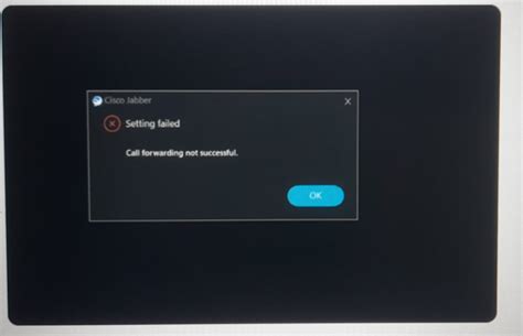 Call Forwarding Not Working Of Jabber Client Cisco Community