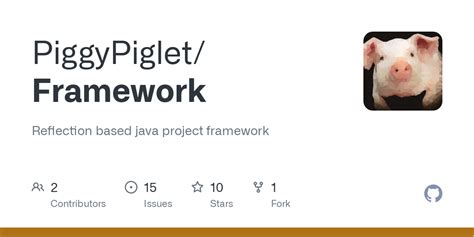 Github Piggypiglet Framework Reflection Based Java Project Framework