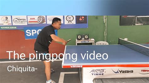 teknik chiquita dasar paling mudah untuk tenis meja pemula - YouTube