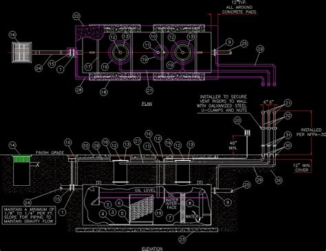 Sediment Tank Separator Dwg Block For Autocad • Designs Cad Sediment Tank Separator Dwg Block For Autocad • Designs Cad