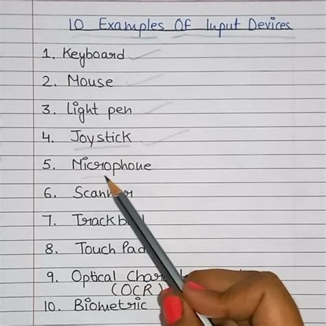 What Are 10 Input Devices Examples Computer Input Devices Shorts Youtube