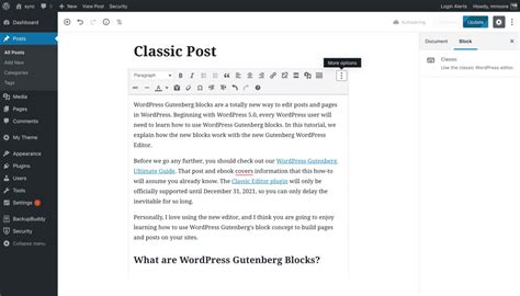 How To Convert Existing Wordpress Posts To Gutenberg Blocks Solidwp