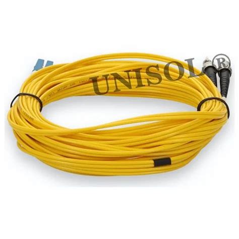 Single Mode OS1 9 125 ST LC Duplex Patch Cable 03M Length PVC Yellow At Rs 505 In Bengaluru