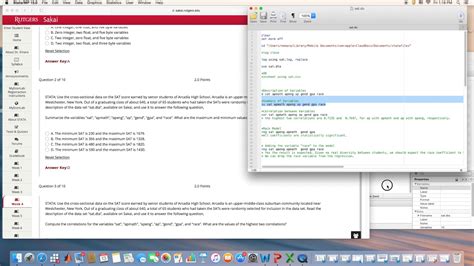 Example Stata For Mulitlinear Regression Model Part I YouTube