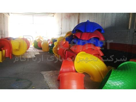 تجهیزات زمین بازی کودکان ، مجموعه بازی پلی اتیلن و