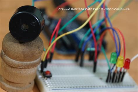 Gallery Arduino Door Bell With LED Hackaday Io