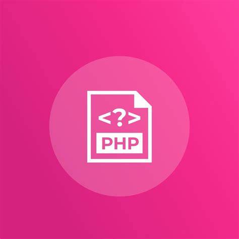 PHP Code Icon Vector Art At Vecteezy