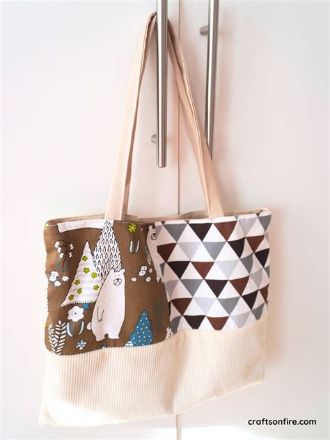 How To Sew Your Own Patchwork Tote Bag Step By Step Tutorial Craftsonfire