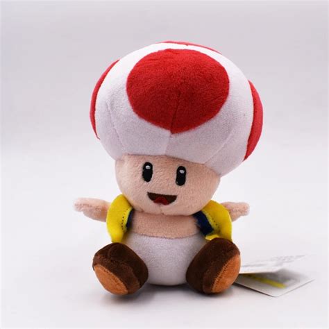 Toad Plush Super Mario Soft Toy 18cm
