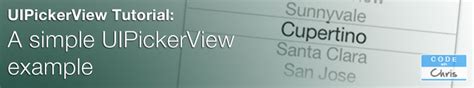 UIPickerView Example And Tutorial Updated CodeWithChris