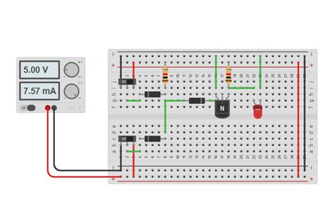 Circuit Design Lab 4 Dtl Nand Gate Tinkercad