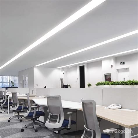 Embedded Led Linear Light Concealed Ceiling Strip Light Embedded Office