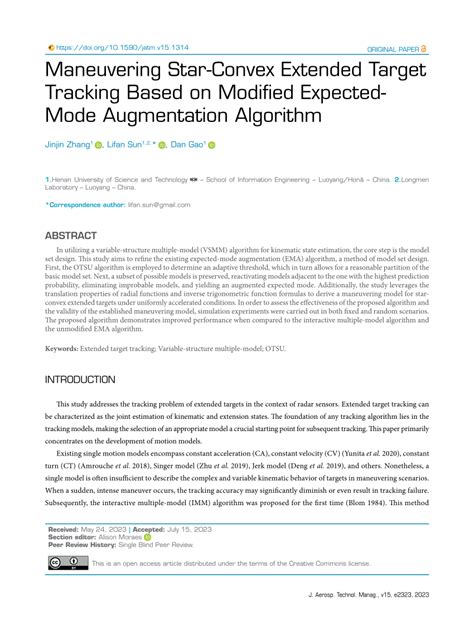 pdf maneuvering star convex extended target tracking based on