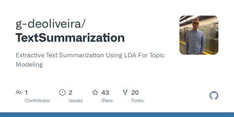 Github G Deoliveira Textsummarization Extractive Text Summarization