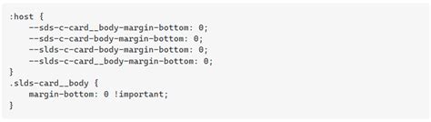 on lightning datatable lwc how can i remove marginbottom from slds