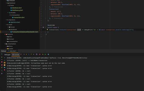 pragma error syntax error near pragma table info tablename · issue