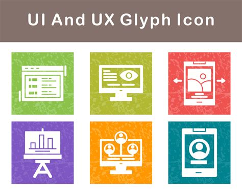 Ui And Ux Vector Icon Set 21124326 Vector Art At Vecteezy