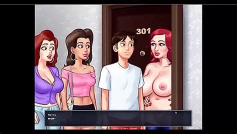 Summertime Saga Johannes And Erik Watched Iwanka Iwanka Gave Johannes A Blow Job On Camera