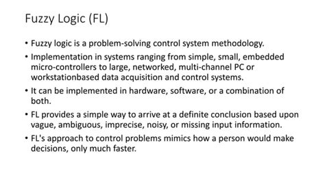 Application Of Soft Computing Techniques In Electrical Engineering Pptx