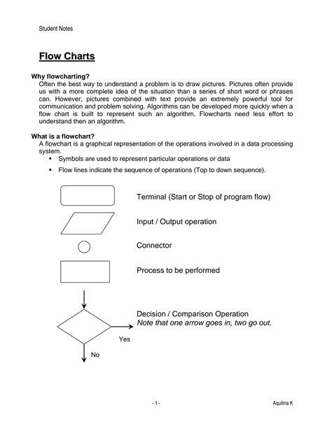SOLUTION Flowchart Notes Studypool