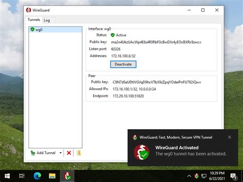 debian 11 bullseye wireguard configure client windows server world