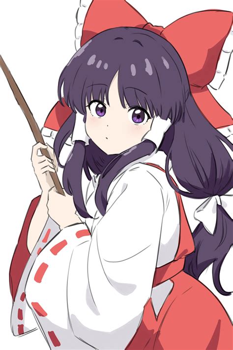 Hakurei Reimu And Hakurei Reimu Touhou And More Drawn By Snackdang Danbooru