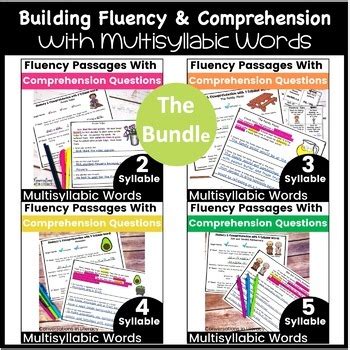 Decoding Multisyllabic Words Reading Comprehension Open Closed More Syllables