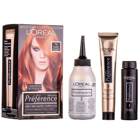 Краска для волос L’OREAL PARIS (Лореаль) Recital Preference оттенок 74 ...
