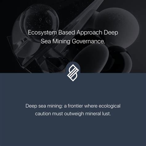 Ecosystem Based Approach Deep Sea Mining Governance → Scenario